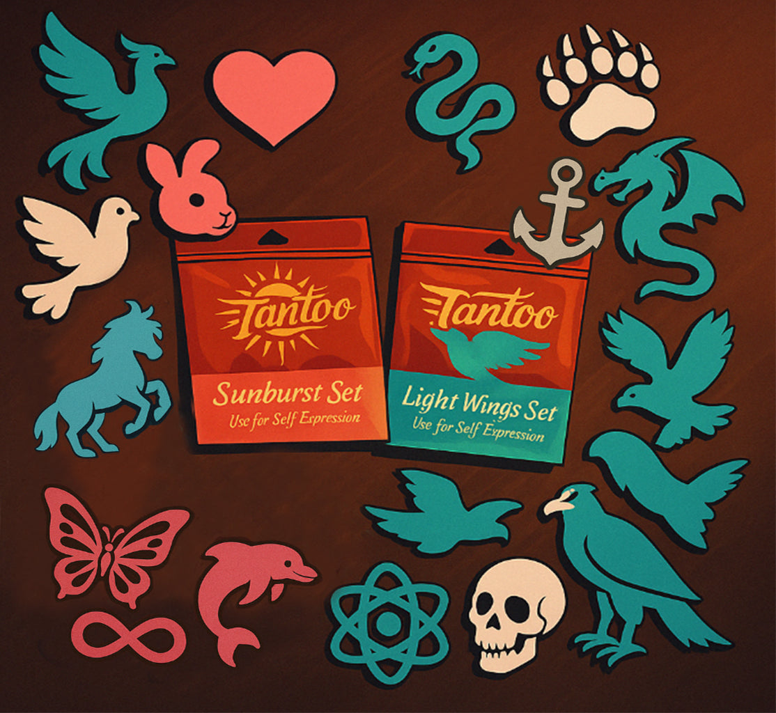 Sun Tanning Stickers Sets – TanToo