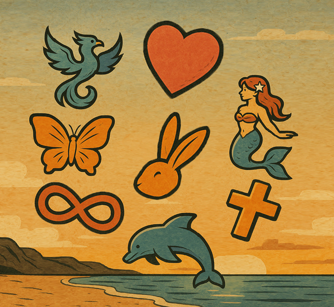 Tanning Stickers | Unique Cutout Designs – TanToo